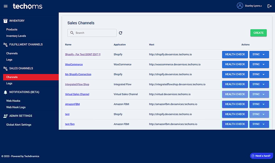 techOMS — Techdinamics